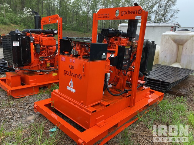 2017 Godwin GHPU30 Hydraulic Driven Submersible Water Pump & Power Pack ...