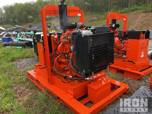 2017 Godwin GHPU30 Hydraulic Driven Submersible Water Pump & Power Pack ...