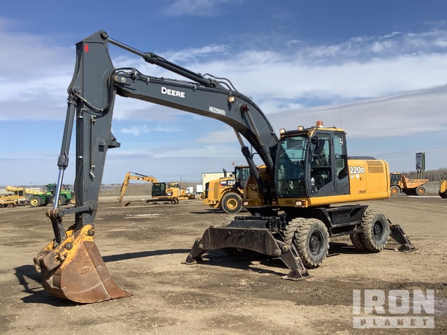 2013 John Deere 220D-W Wheel Excavator