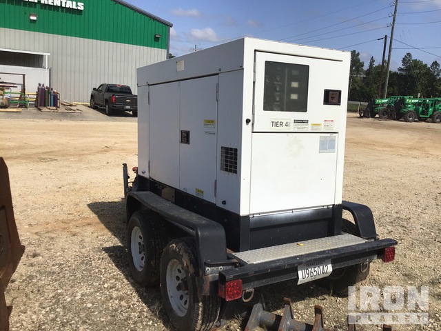 2013 Multiquip DCA-45USI2 45 kVA Mobile Generator Set in Conroe, Texas ...