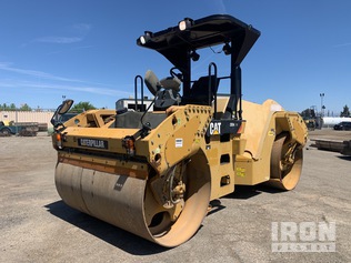 2010 Cat CB54 Vibratory Double Drum Roller in Fresno, California ...