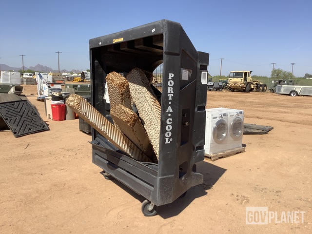 Surplus Portacool PAC2K482S Portable Evaporative Cooling Unit in Red ...