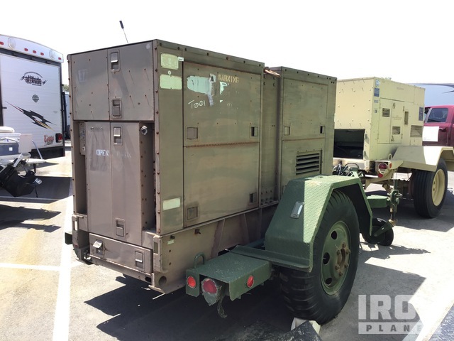 1986 MEP 007B 125 kVA Mobile 100 KW Portable Generator Set in Rancho ...