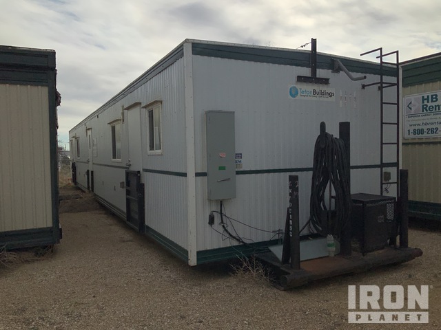 Teton Buildings 60 ft 6 in x 13 ft Skid Mounted Mobile Camp in ...