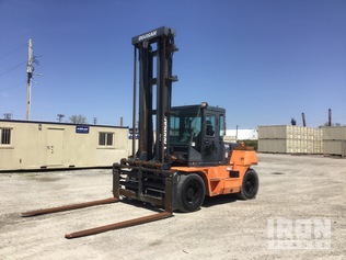 2012 (unverified) Doosan D110S-5 22150 lb Pneumatic Tire Forklift in St ...