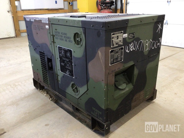 Surplus 2008 Fermont MEP-802A 5kW Generator Set in Capac, Michigan ...