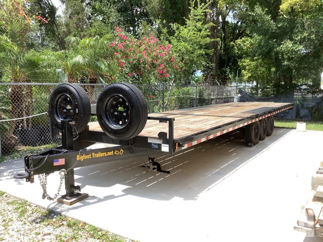 2022 Big Foot 30 ft Tri/A Equipment Trailer in Tampa, Florida, United ...