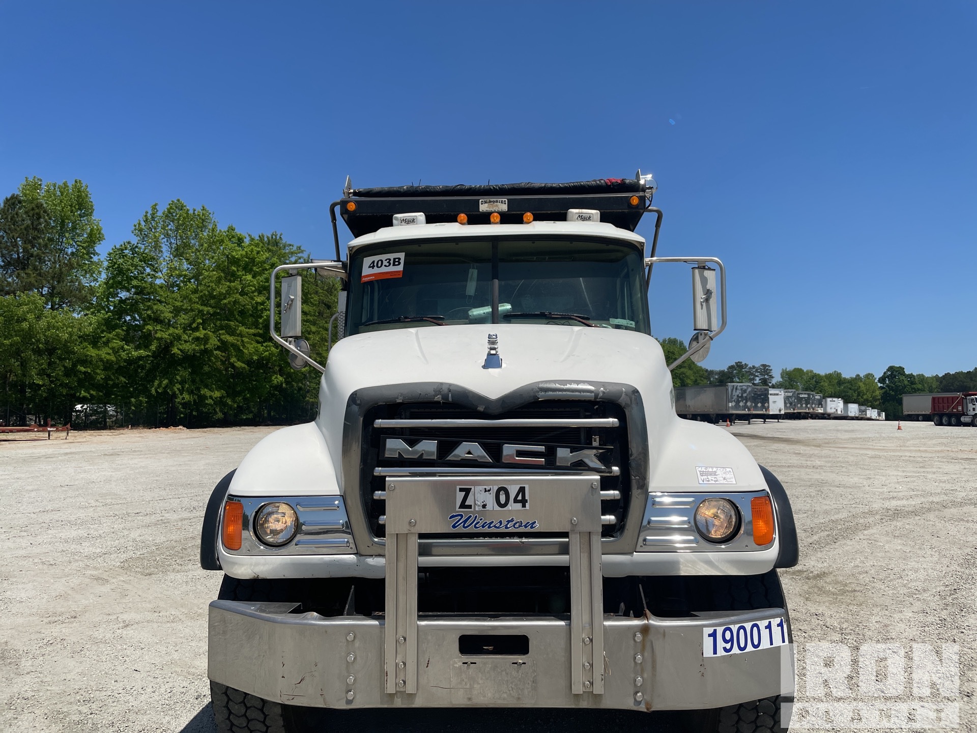 Mack Truck Front View