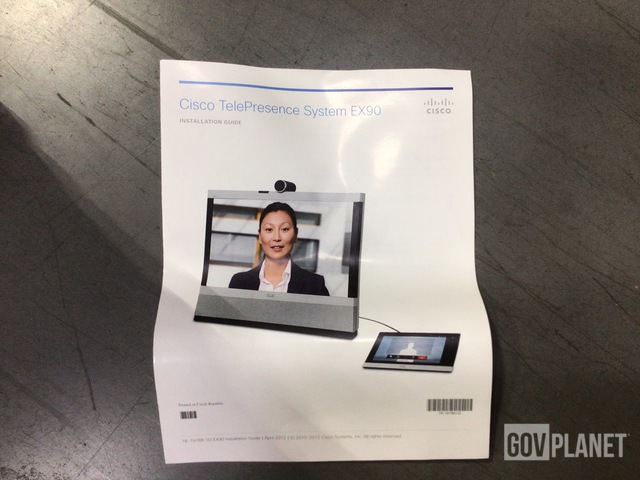 Surplus (5) Cisco EX90 Tele-Presence Systems in Chambersburg ...