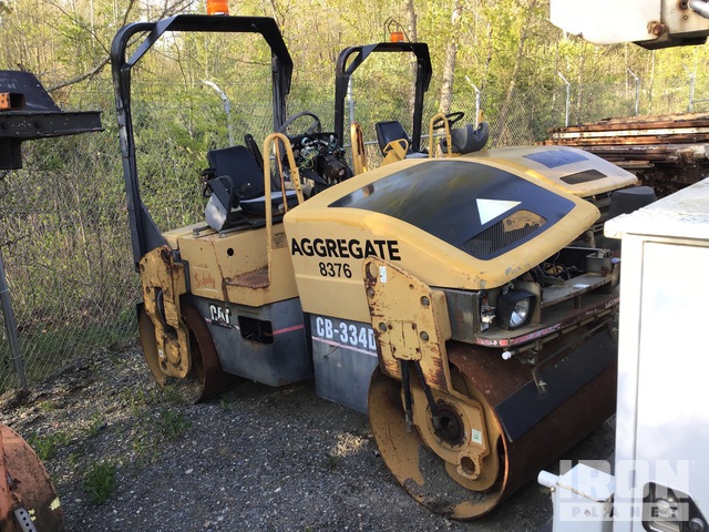 2001 Cat CB334D Double Drum Roller in Odenton, Maryland, United States ...