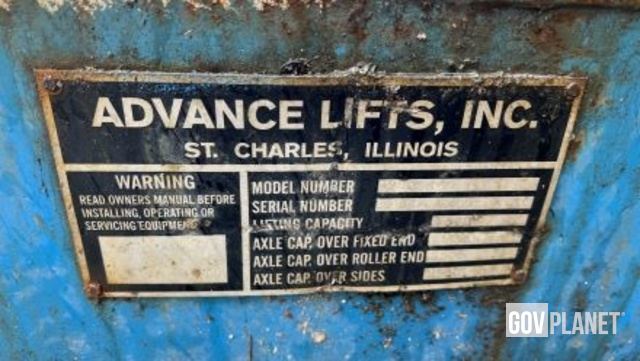 Advance Lifts 2500K Vertical Mast Lift in Clearfield, Pennsylvania ...