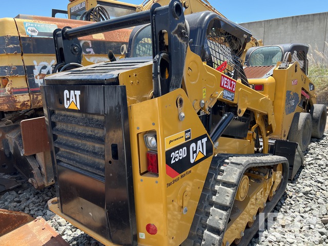 2018 Cat 259D Two-Speed High Flow Compact Track Loader in San Leandro ...