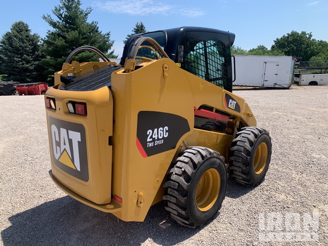 2012 Cat 246C Two-Speed Skid Steer Loader in Morris, Illinois, United ...