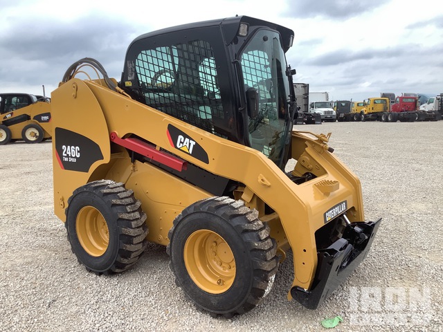 2012 Cat 246C Two-Speed Skid Steer Loader in Morris, Illinois, United ...