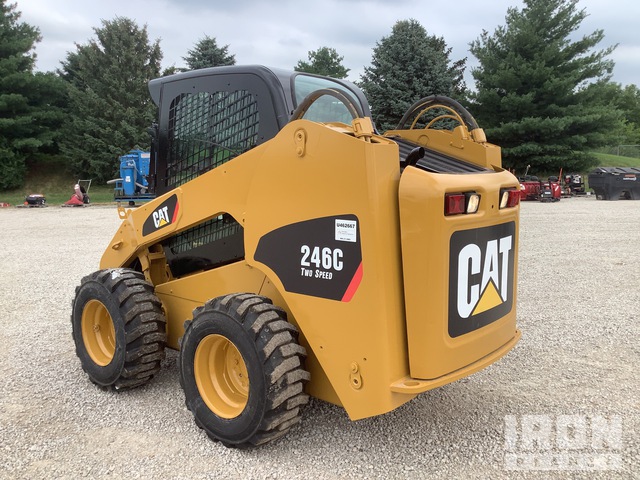 2012 Cat 246C Two-Speed Skid Steer Loader in Morris, Illinois, United ...