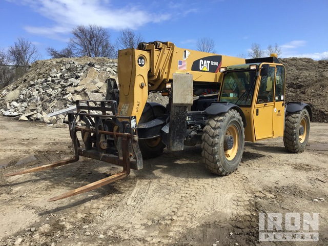 2012 Cat TL1055 Telehandler in Danvers, Massachusetts, United States ...