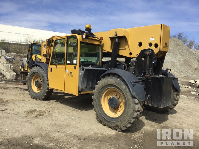 2012 Cat TL1055 Telehandler in Danvers, Massachusetts, United States ...