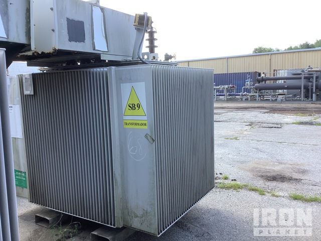 2007 ABB TEQ3750 Electric Three Phase Transformer Transformer in Albany ...