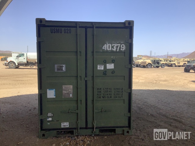 Surplus Charleston Marine CMCI 148 Storage Container in Yermo ...