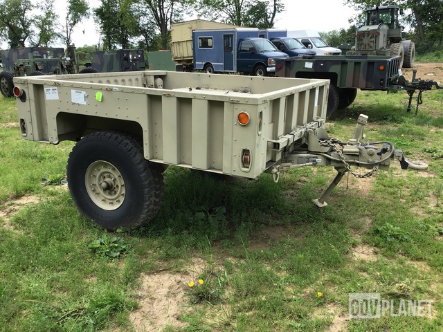 Surplus 1998 US ARMY Tank Automotive Command M1102 Cargo Trailer in ...