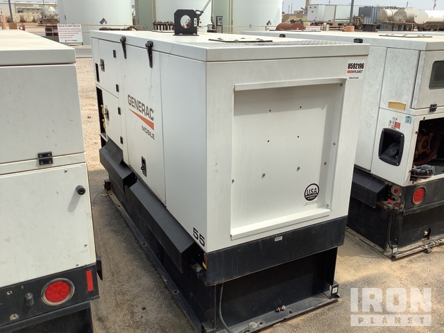 2019 Generac MMG055DF4-03 55 kVA Skid-Mounted Generator Set in Odessa ...