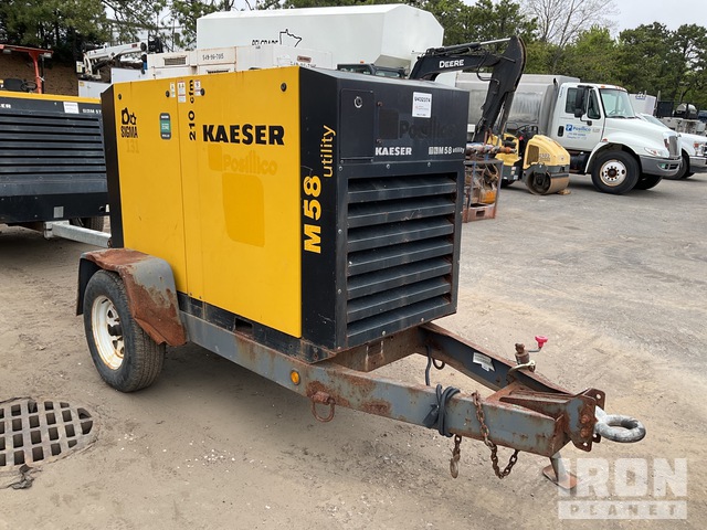2015 Kaeser M58 Mobile 210 cfm Air Compressor in Bohemia, New York ...