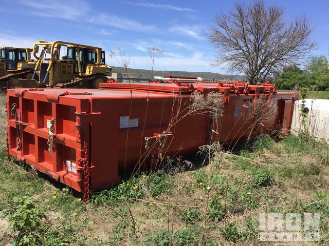 Dragon Slip Lid 23 ft 6 in X 8 ft 6 in Roll-Off Container in Horseheads ...