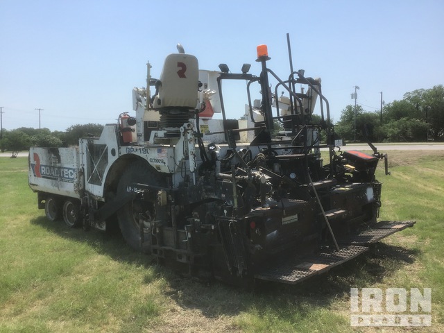 2013 Roadtec RP190 Wheel Asphalt Paver in New Braunfels, Texas, United ...