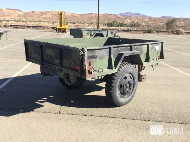 Surplus US ARMY Tank Automotive Command M105A2 Cargo Trailer in Barstow ...