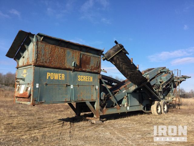 Powerscreen Chieftain 1200 Portable Screen Plant in Elizabethtown ...