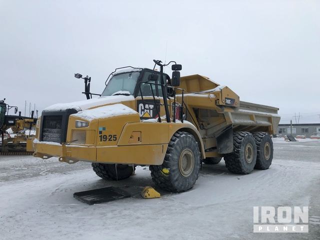 2016 Cat 740C EJ Articulated Dump Truck in Gillam, Manitoba, Canada (IronPlanet Item #3255017)